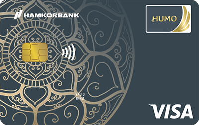 "Humo-Visa kobeydj kartasi" kartasi, Hamkorbank | Bank.uz